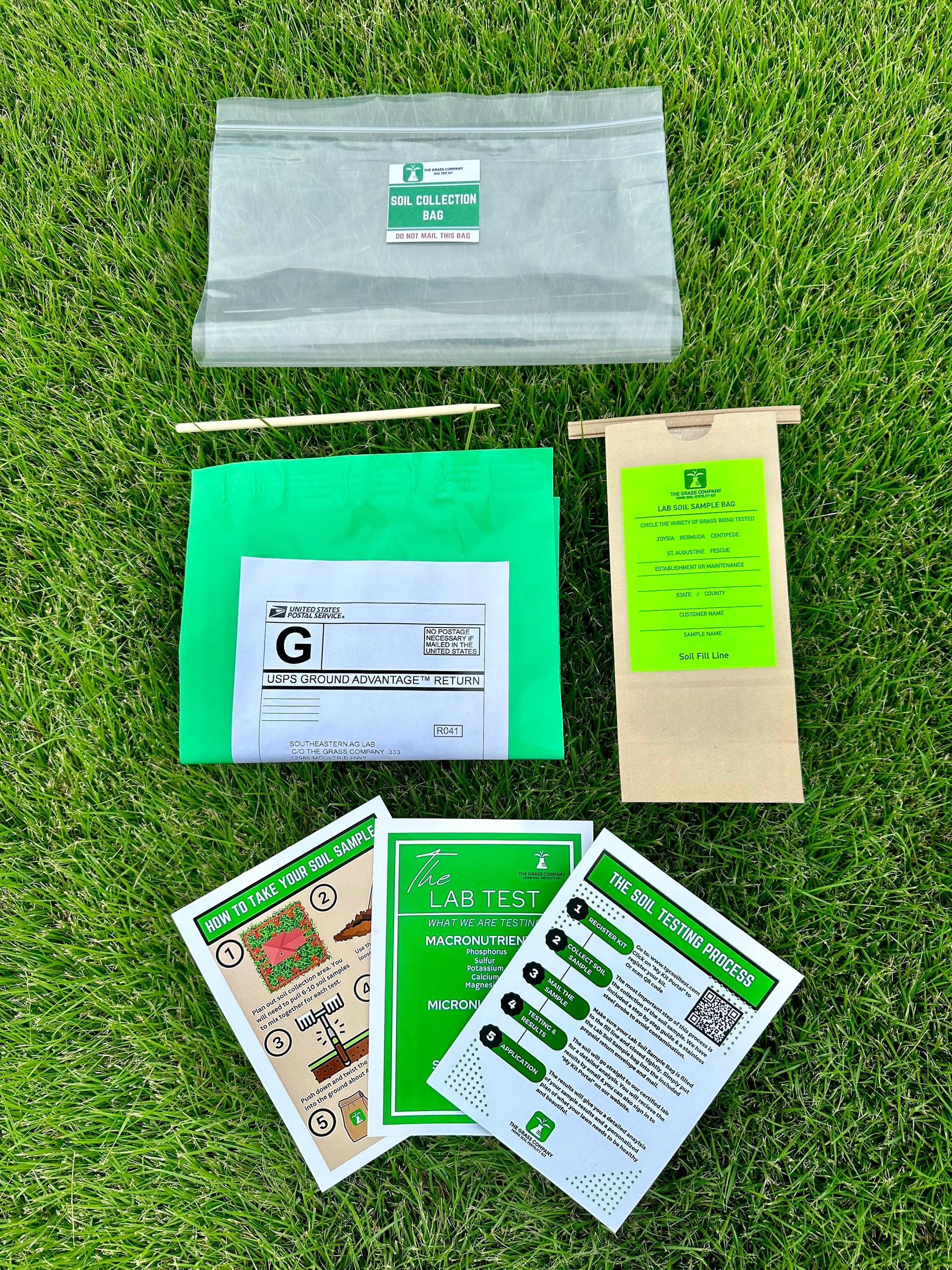The Grass Company Soil Test Kit