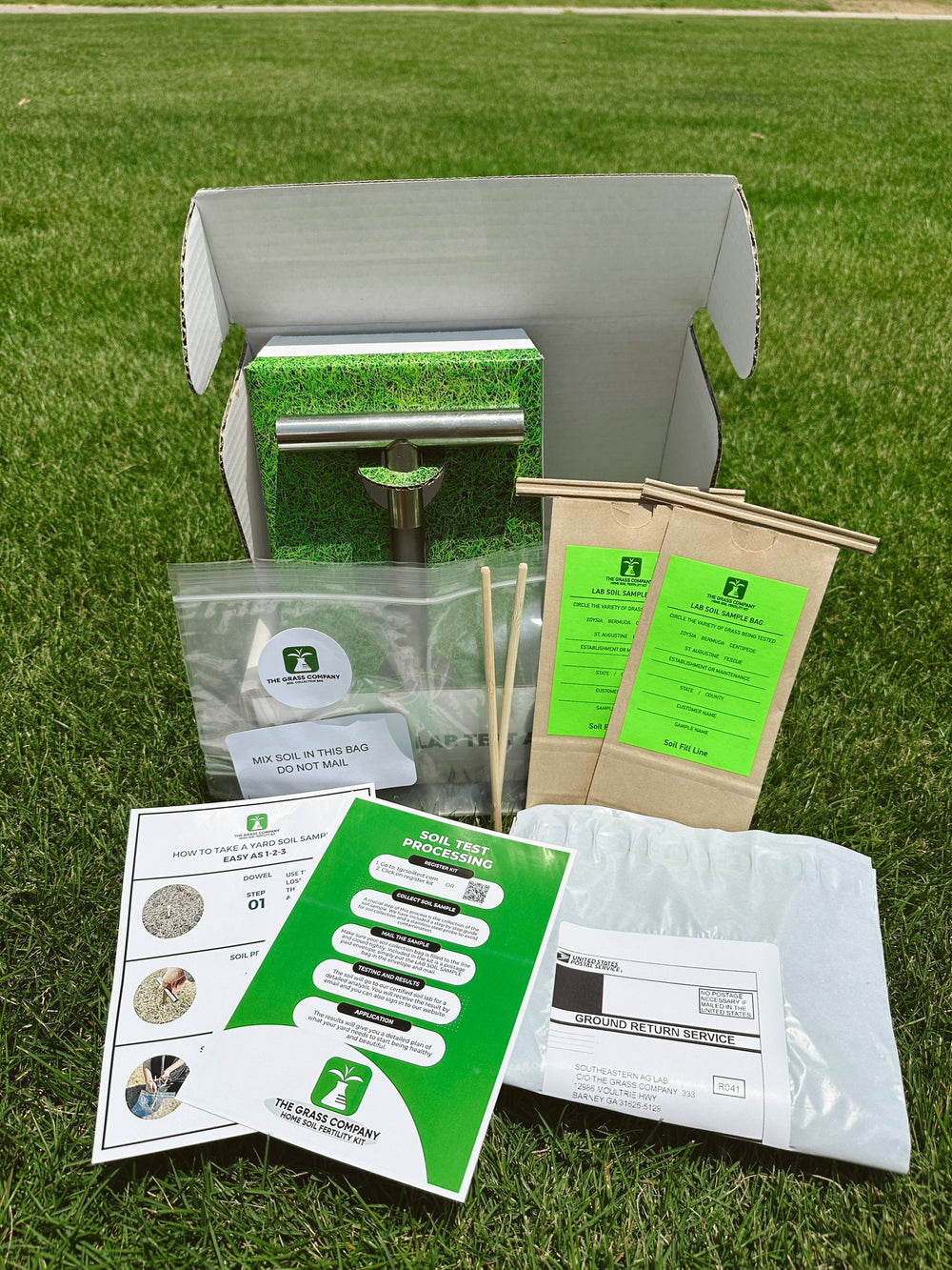 The Grass Company Soil Test Kit